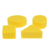 Floristik21.de Oasis Rainbow Canapes 5cm Gelb 45St